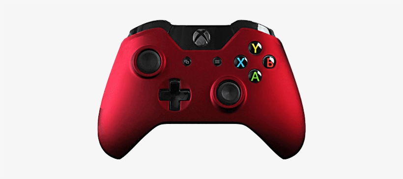 Xbox One Evil Mastermod Soft Touch Red Modded Controller - Custom Gold ...