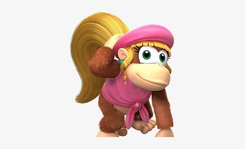 Download Donkey Kong Country™ - Dixie Kong No Background | Transparent ...
