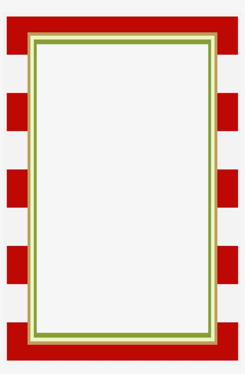 Download Red White Frames Or Borders Clipart Png - Frame Png ...