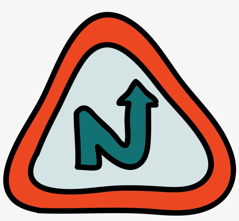 Download Turn Street Sign Icon - Traffic Sign | Transparent PNG ...