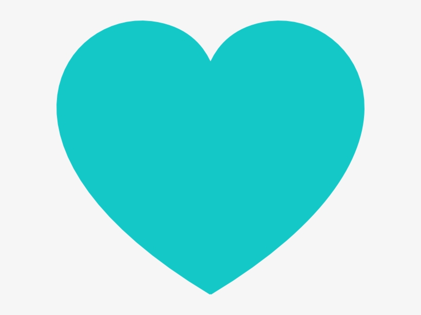 Teal Heart PNG Image | Transparent PNG Free Download on SeekPNG