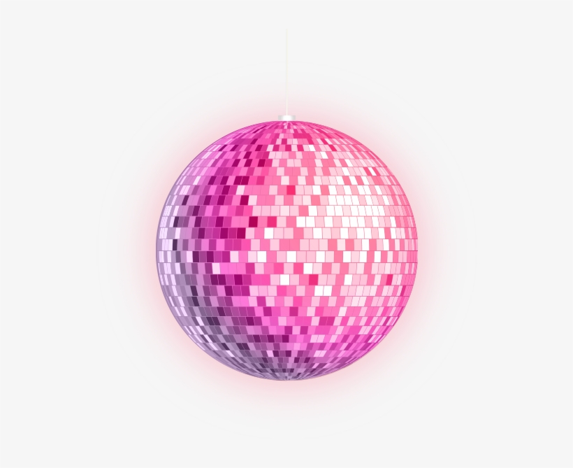 Download Pink Disco Ball Vector | Transparent PNG Download | SeekPNG