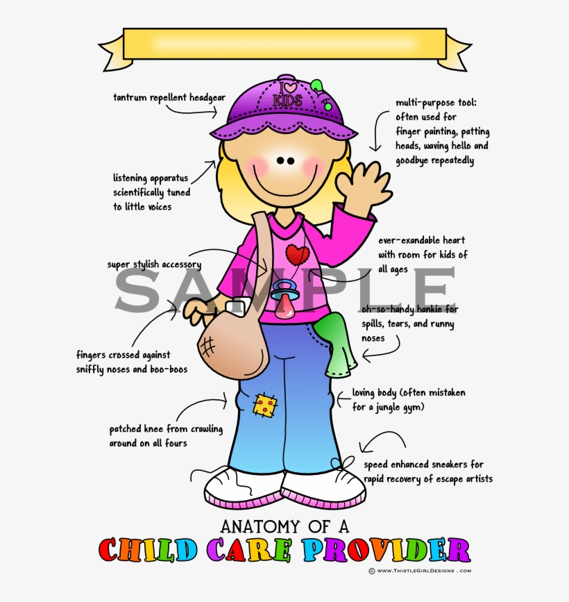 Anatomy Of A Child Care Provider PNG Image | Transparent PNG Free ...