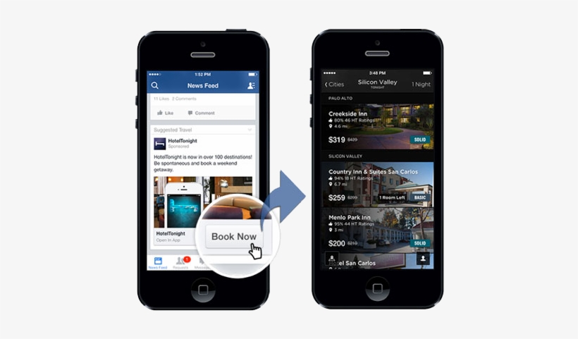 Download Solutions - Facebook Ad Book Now Button | Transparent PNG ...