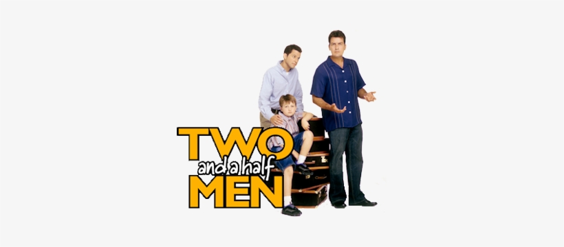 Two And A Half Men - Two And A Half Men Poster PNG Image | Transparent ...