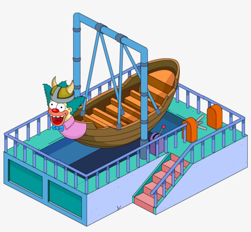 Viking Boat Ride - The Simpsons: Tapped Out PNG Image | Transparent PNG ...