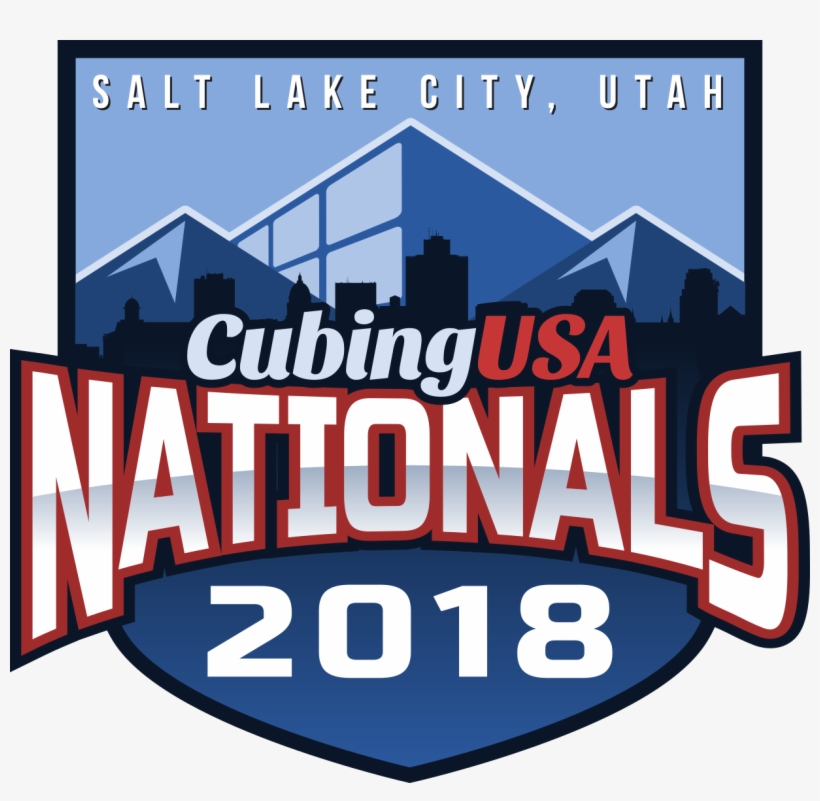 Cubingusa Nationals 2018 Logo - Us Nationals 2018 Cubing PNG Image ...