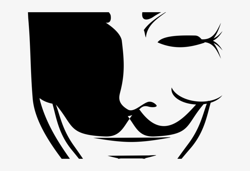 Download V For Vendetta Clipart Vector - V For Vendetta Avatar ...