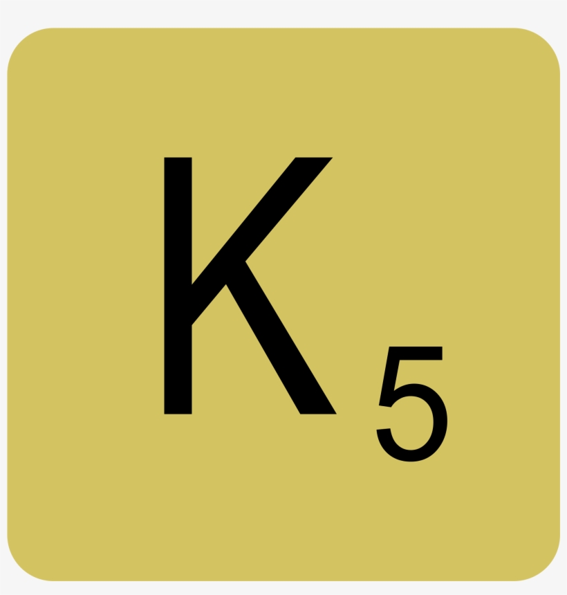 Open - Single Scrabble Tiles R PNG Image | Transparent PNG Free ...