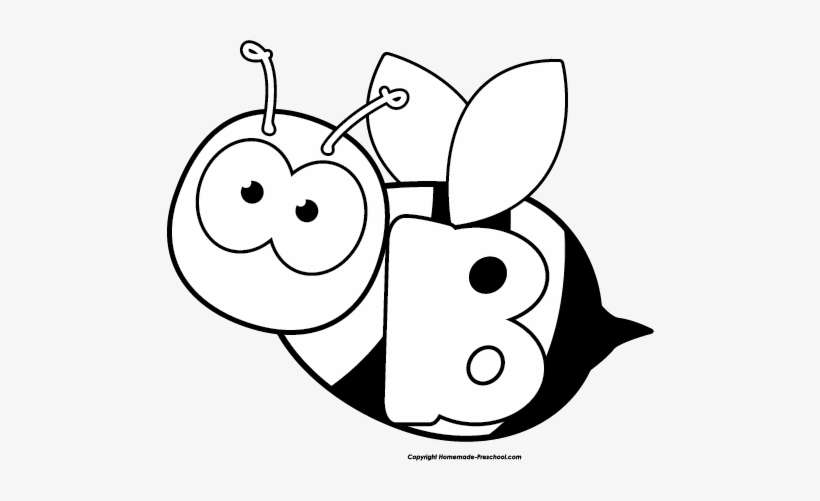 Png Source - Black And White Clip Art Letter B PNG Image | Transparent ...