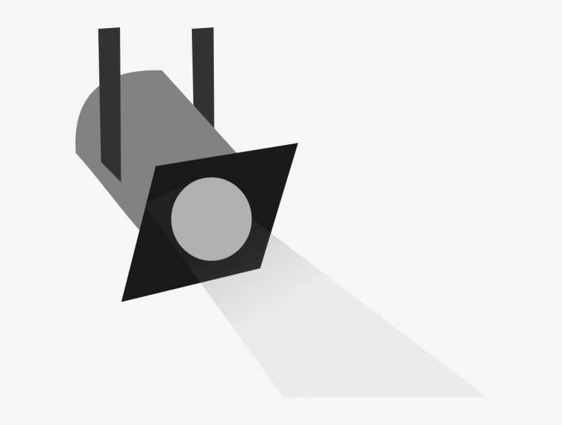 How To Set Use Spotlight Grey Scale 5 Svg Vector - Spotlight Clipart ...
