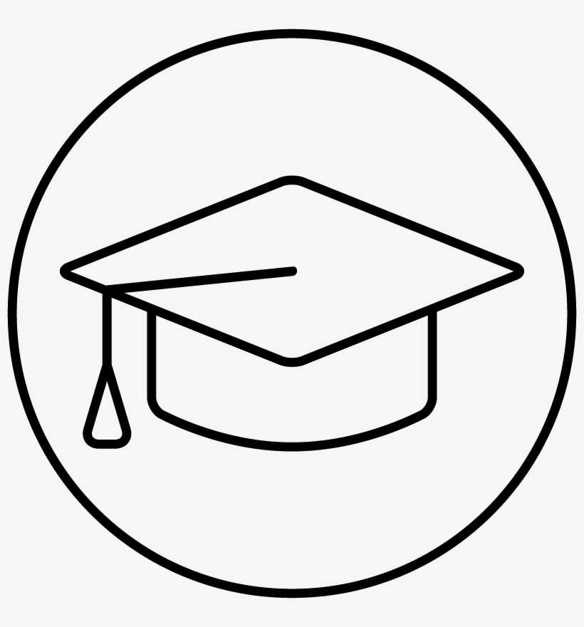 Minimal Coding - Icon Graduation Hat Png PNG Image | Transparent PNG ...
