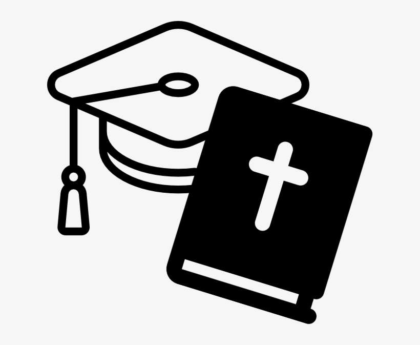 Graduation Cap, Bible - Graduation Cap And Bible PNG Image ...