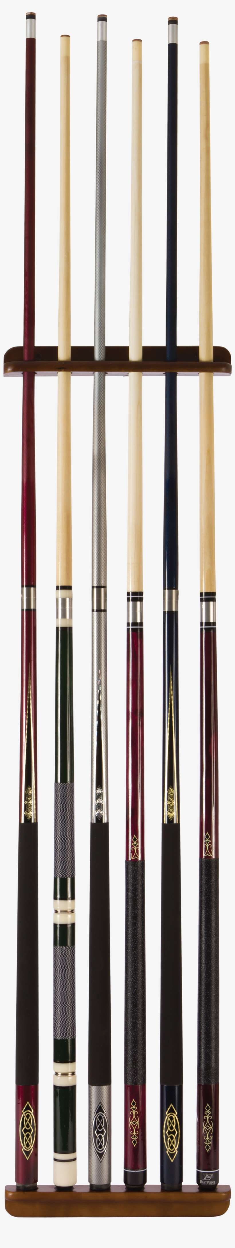 Download Eastpoint Sports Solid Wood Billiard Cue Wall Rack - Cue ...