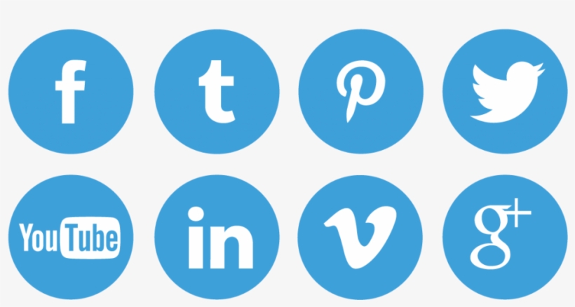 Social Icons Png Clipart - Transparent Social Media Icon PNG Image ...