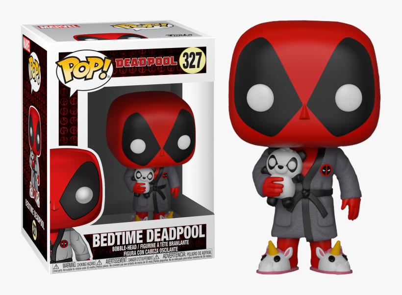 Deadpool In Bathrobe Playtime Pop Vinyl Figure - Funko Pop Bedtime ...