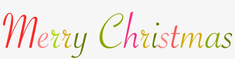 Merry Christmas Word Design