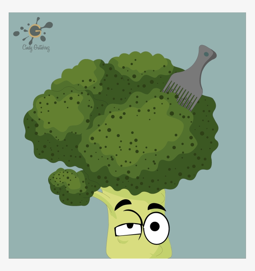 Brocoli Afro Afro, Body Art, Illustrations, Body Jewelry - Free ...