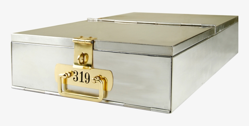 Authentic 1912 Restored Swiss Federal Bank Box Fully - Bank Box PNG ...