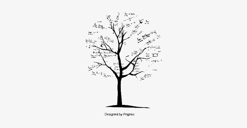 Vector Math Tree, Tree Clipart, Creative Trees, Cartoon - Pinterest PNG ...