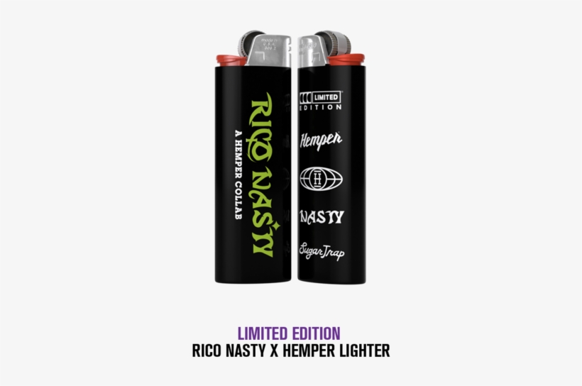 Limited Edition Rico Nasty Bic Lighter - Lighter PNG Image ...