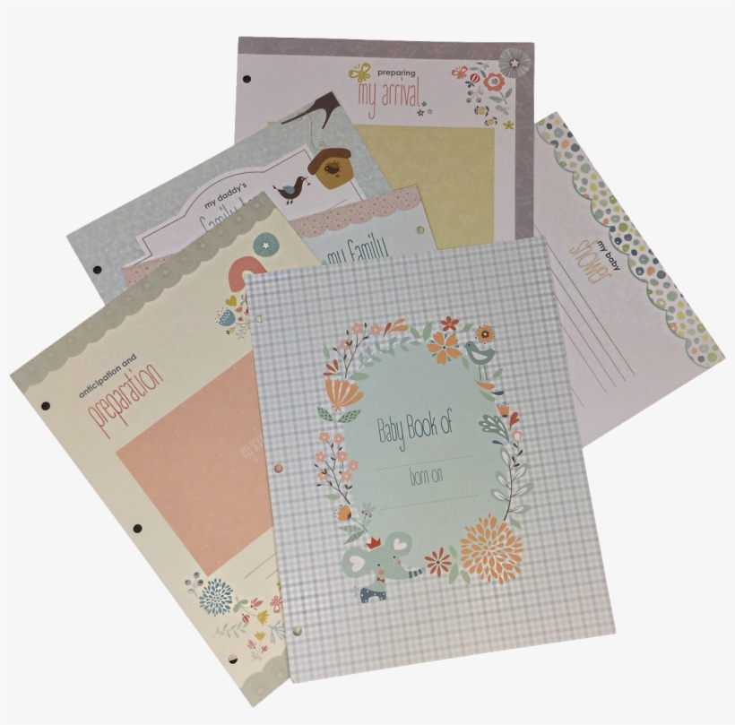 Flower Garland In Silk Personalized Baby Memory Book - Marcela ...