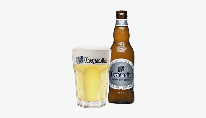 Hoegaarden Bottle And Glass - German White Wheat Beer PNG Image ...
