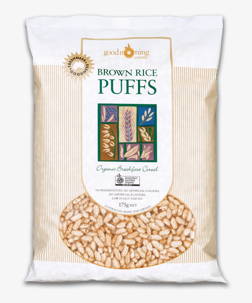 Brown Rice Puffs 175g PNG Image | Transparent PNG Free Download on SeekPNG