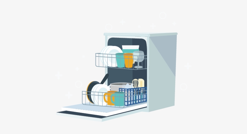 Vector Dishwasher - Dish Washer Png PNG Image | Transparent PNG Free ...