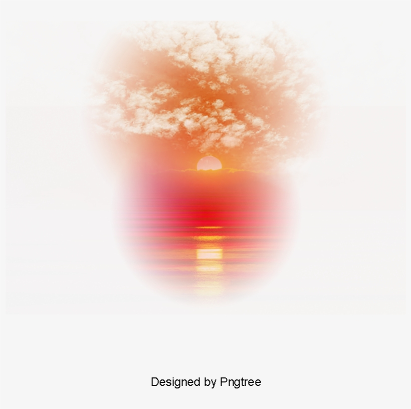 Vector Sunset, Maritime, Dusk, Sun Png And Psd - Portable Network ...