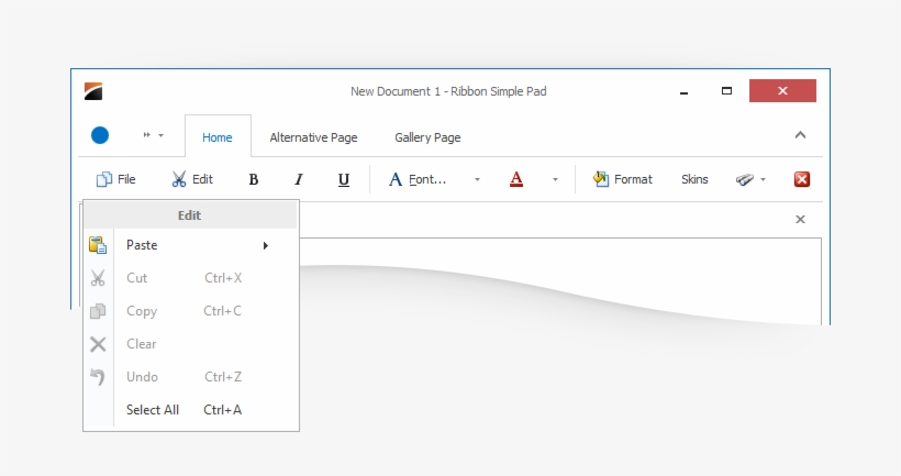 Office Ribbon For Ipad Popup Menu - Office Ribbon Ipad PNG Image ...