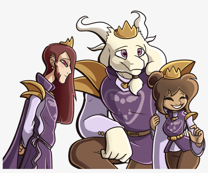 Undertale Cartoon Mammal Fictional Character Purple - Queen Chara And ...