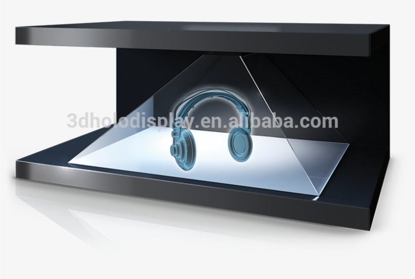 55" 3d Hologram Pyramid Glass Box Holo Box Hologram - Holography PNG ...