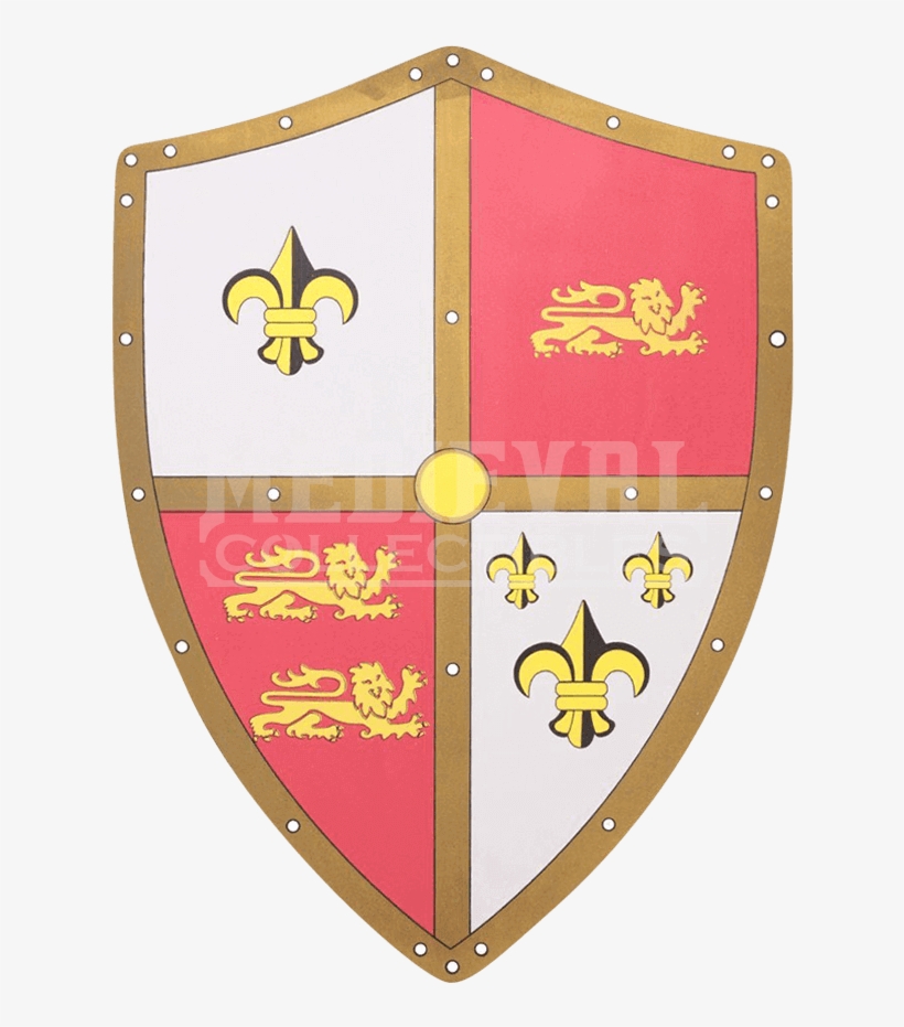 Quartered Crusader Larp Heater Shield - Hero's Edge Foam Crusader ...