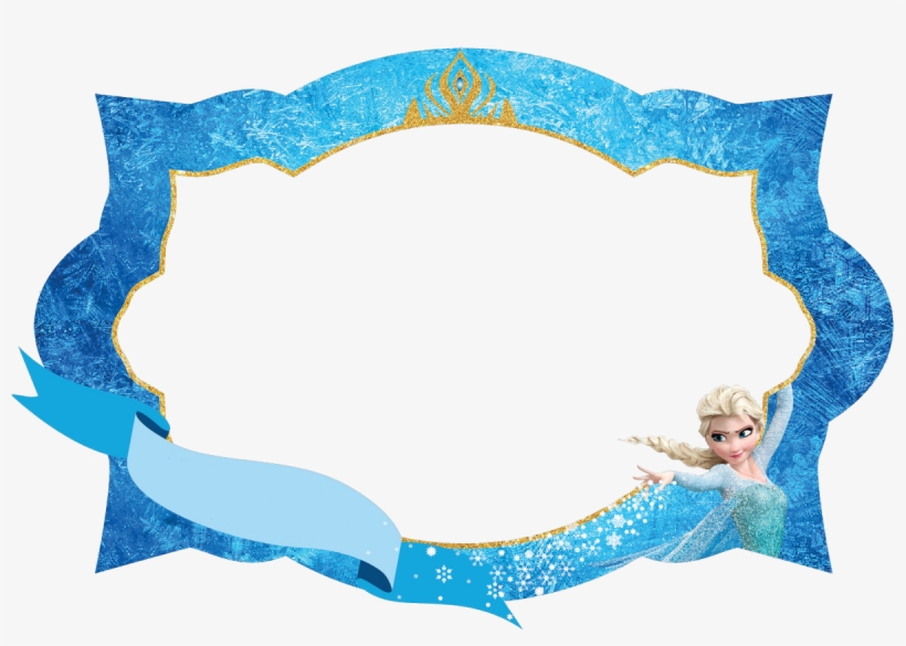 Frozen Clipart Picture Frame - Frozen Frame PNG Image | Transparent PNG ...