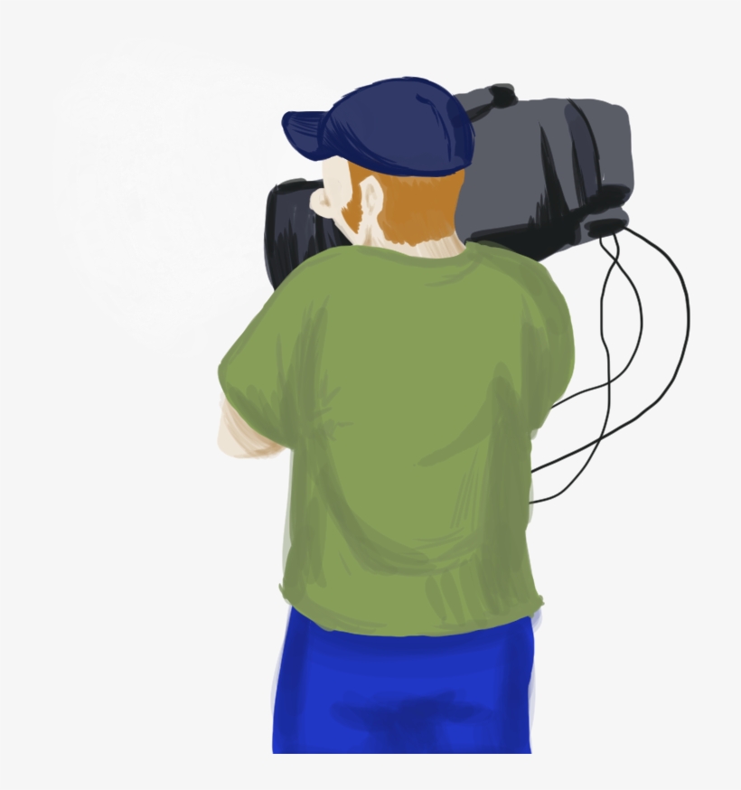 Download Cameraman - Cartoon Camera Guy Png | Transparent PNG Download ...