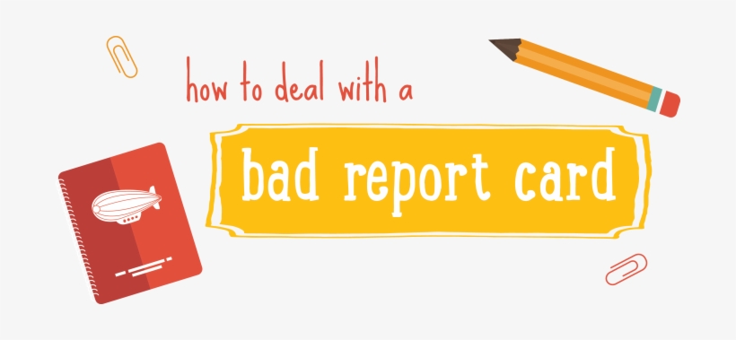 Should Parents Handle A Bad Report Card PNG Image | Transparent PNG ...