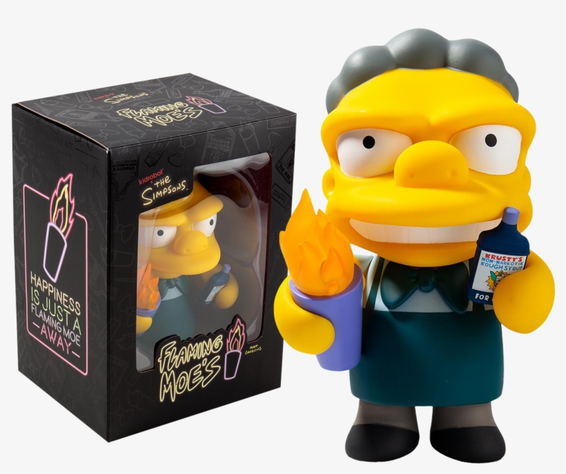 The - Kidrobot Flaming Moe PNG Image | Transparent PNG Free Download on ...