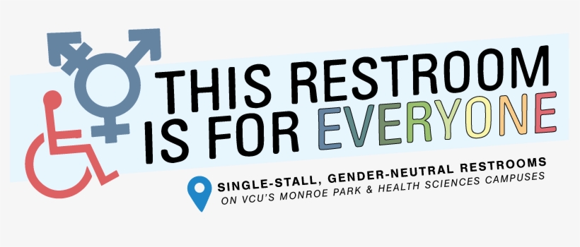 Gender-inclusive Restroom Map - Seton Wheelchair Symbol Signs - Braille ...