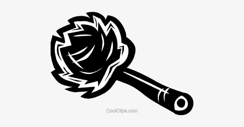 Feather Duster Royalty Free Vector Clip Art Illustration PNG Image ...