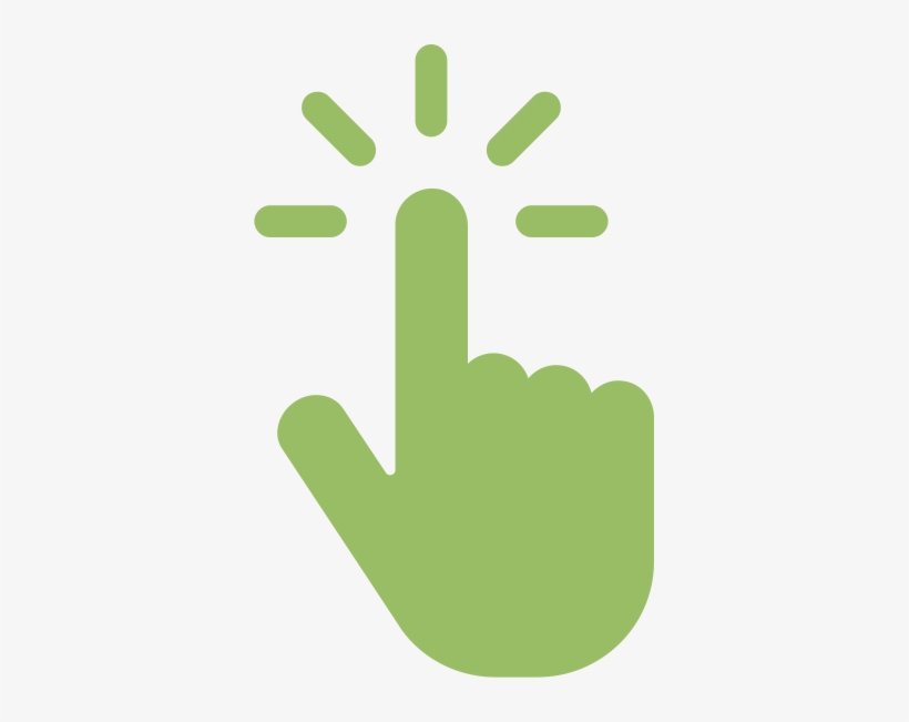 Illustration Of A Finger Clicking On Something PNG Image | Transparent ...