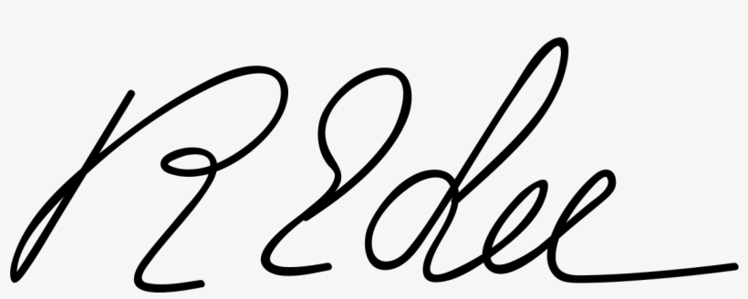 Robert Edward Lee Signature PNG Image | Transparent PNG Free Download ...