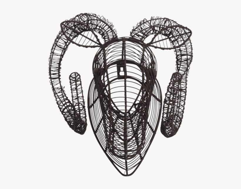 Eh Wb - Nkuku - Eco Wire Animal Head - Ram PNG Image | Transparent PNG ...