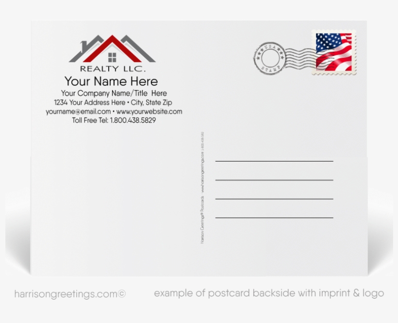 Welcome Home Postcards For Realtors - Postcard PNG Image | Transparent ...