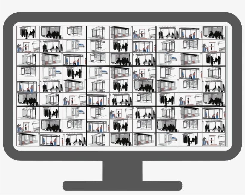 Download This Free Icons Png Design Of Display Showing A Cctv ...