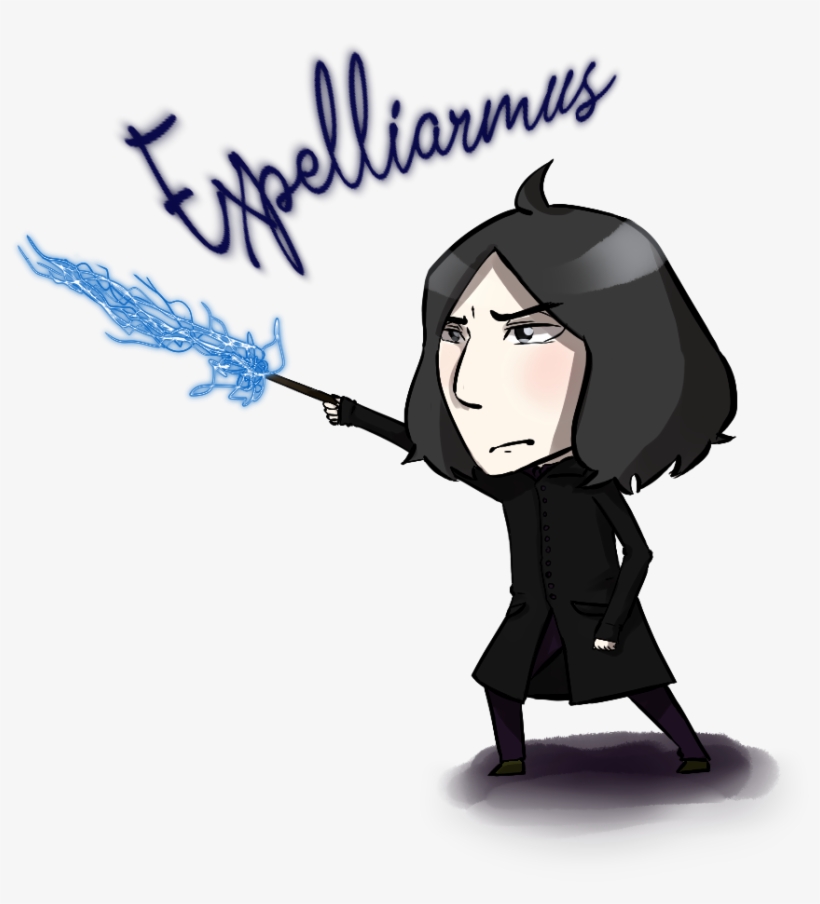 “aw Chibi Snape 😆 ” - Cartoon PNG Image | Transparent PNG Free Download ...
