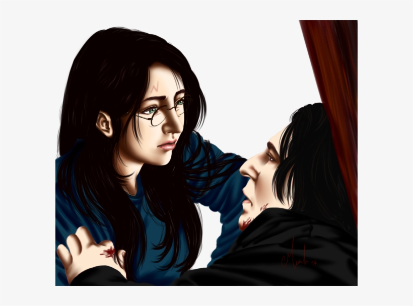 Snape S Death Genderbent Harry By Tsuki Yue-d7bfl6c - Female Harry And ...