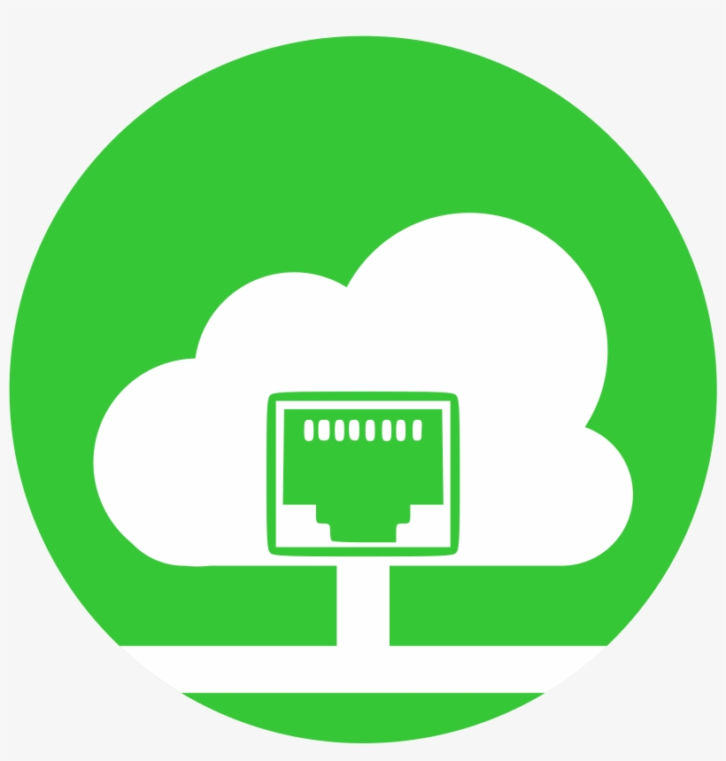 This Free Icons Png Design Of Ethernet Connected Cloud PNG Image ...