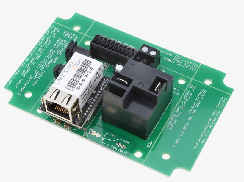 Ethernet Relay 1 Channel High Current - Relay PNG Image | Transparent ...