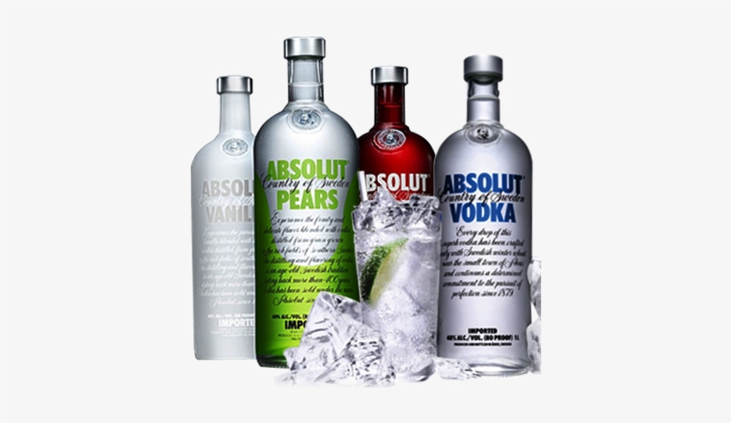 Vodka - Absolut Vodka - 1 L Bottle PNG Image | Transparent PNG Free ...